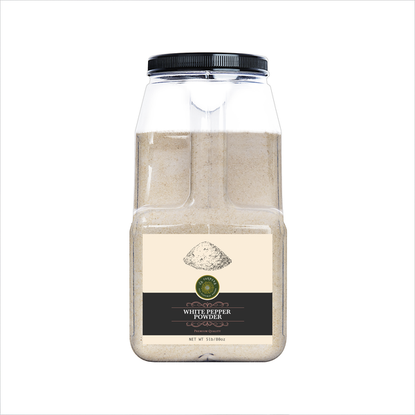 Grounded White Pepper Powder Bulk for Restaurant and Chief's Choice ...